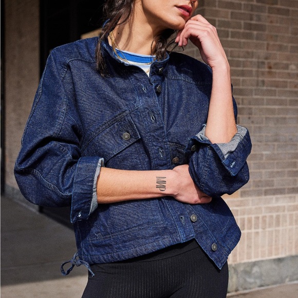 Free People | Jackets & Coats | Free People Casey Denim Jacket | Poshmark
